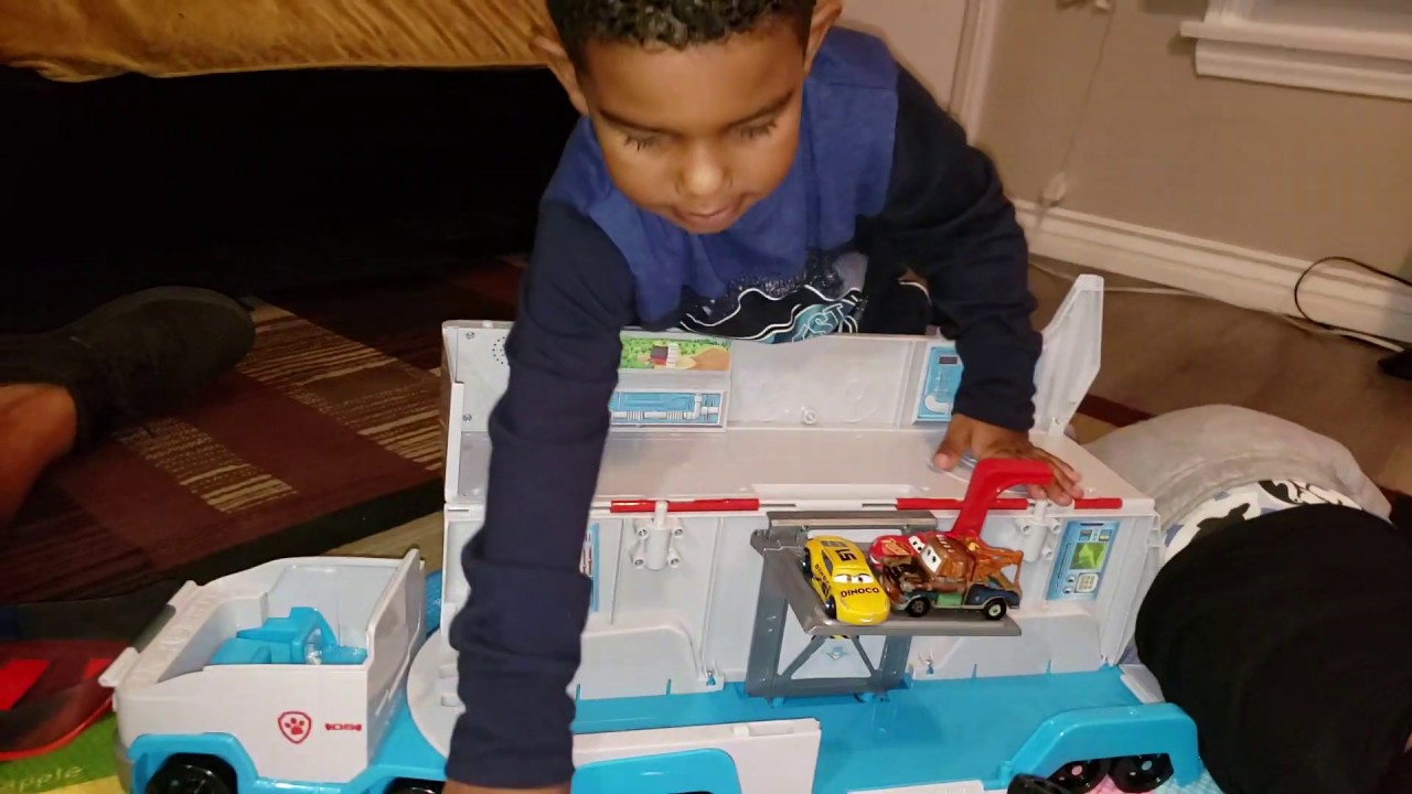 Paw patrol tractor trailer honest review - YouTube