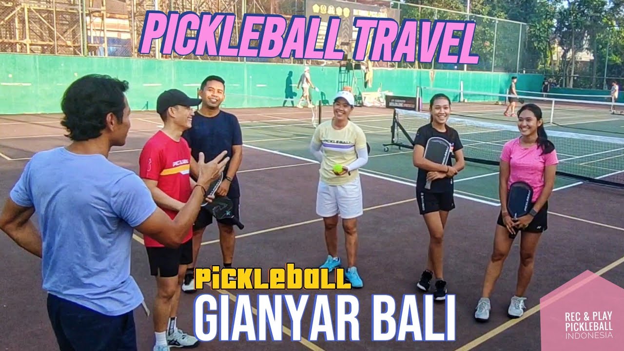 PICKLEBALL TRAVELERS | Rec & Play Bastian|Dila vs Bejak|Dewi | Pickleball Gianyar Bali - YouTube