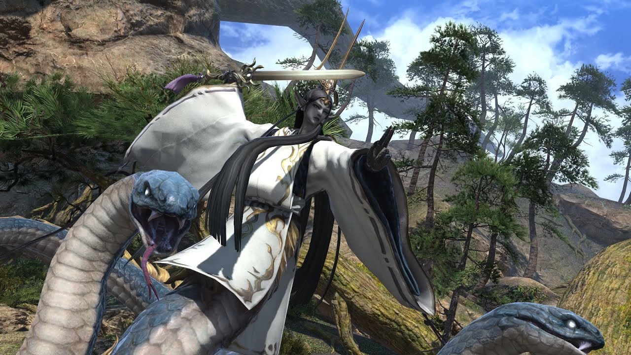 Final Fantasy XIV: Stormblood - The Wreath of Snakes - YouTube