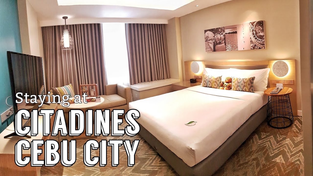 Staying at Citadines Cebu City - YouTube