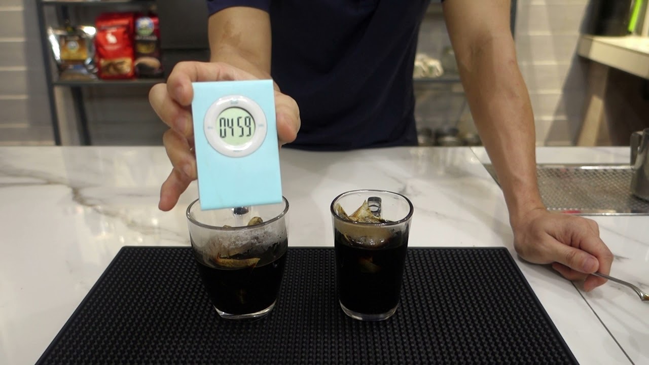 Make kopitiam standard Kopi O at home - YouTube