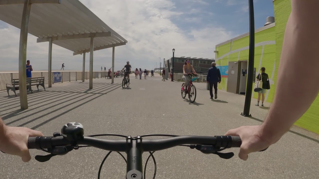 Rockaway Beach Boardwalk - NYC - Virtual Bike Tour - Memorial Day Weekend - 5.28.23 - Queens, NY ...