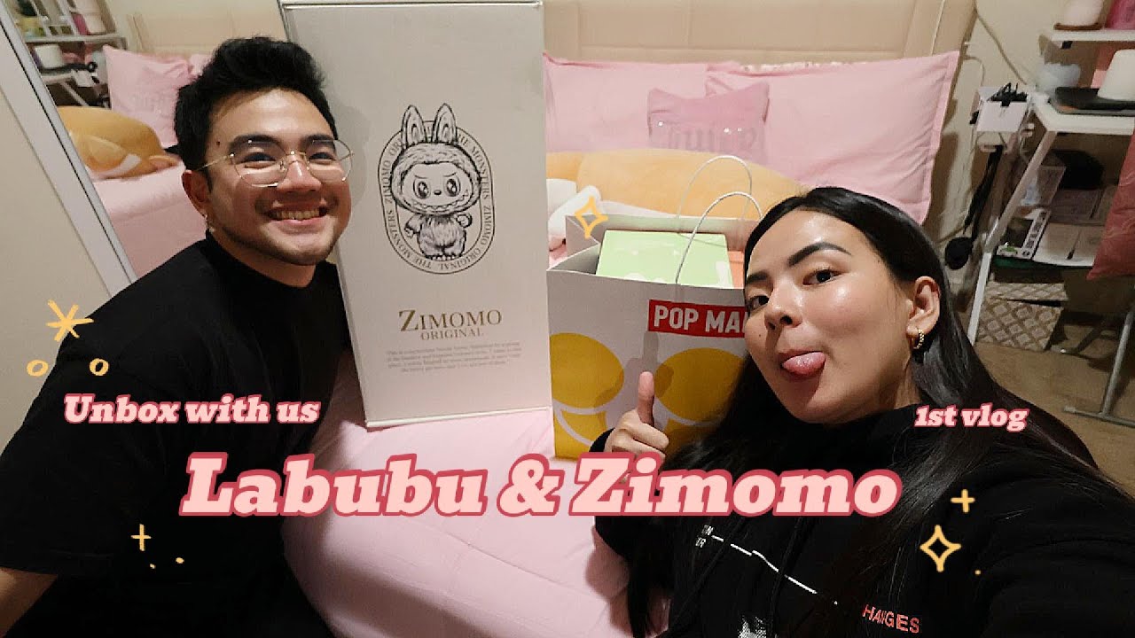 1st Vlog: A day in my life & unboxing Labubu ft. Zimomo! - YouTube