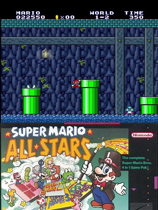 Super Mario Bros World 1 2 Supermariobros Supermario Nintendo Luigi