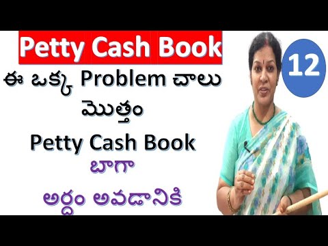 Petty cash book - Problem With Solution from Financial Accounting - YouTube