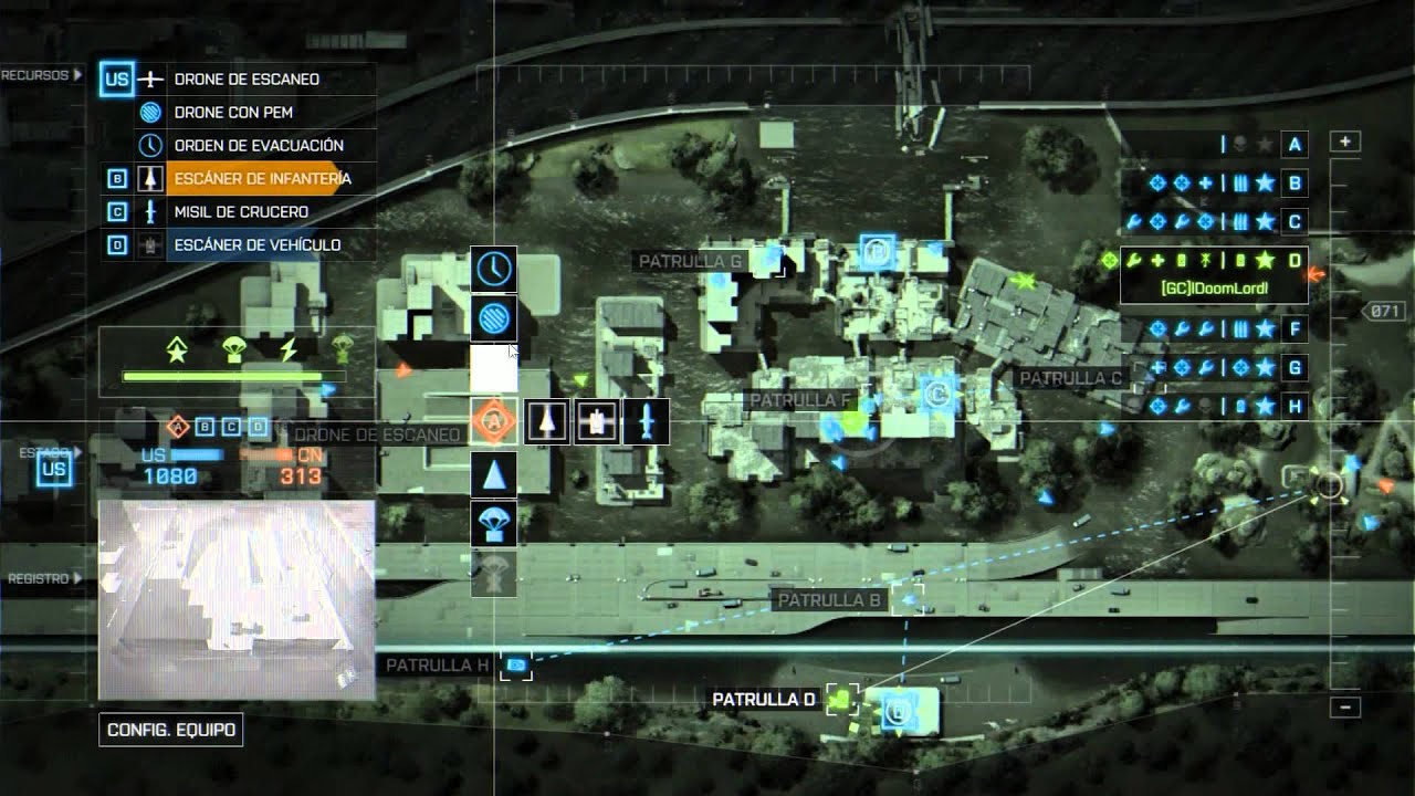 Battlefield 4 commander mode gameplay - Modo Comandante - YouTube