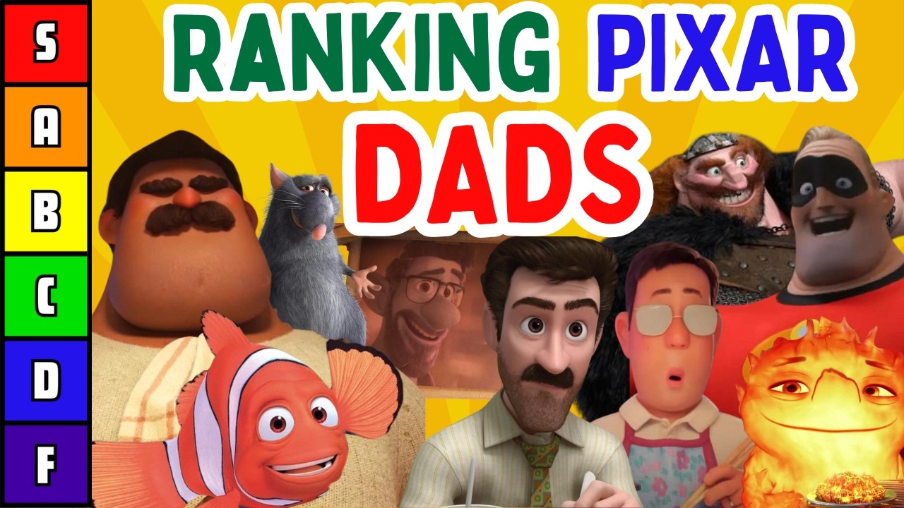 Pixar's BEST Dad! - Ranking the Fathers of Pixar - YouTube