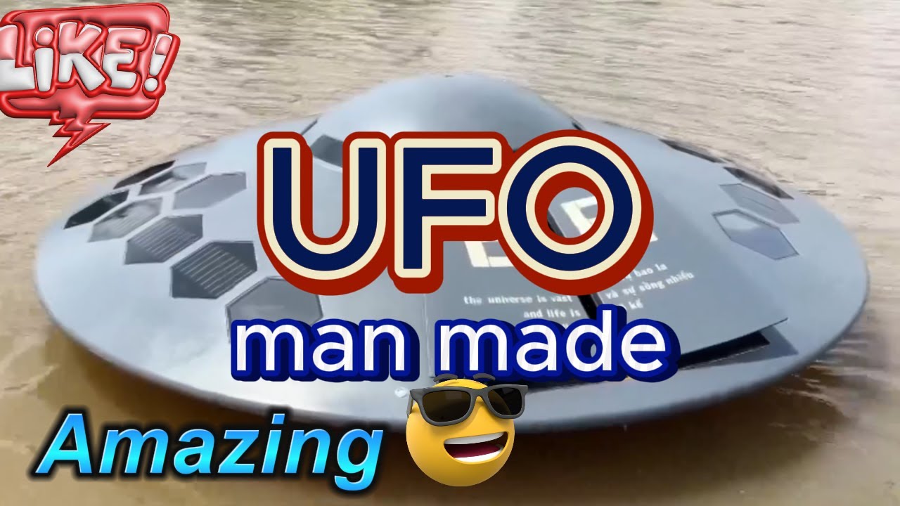 UFO Flying Saucer man made - YouTube