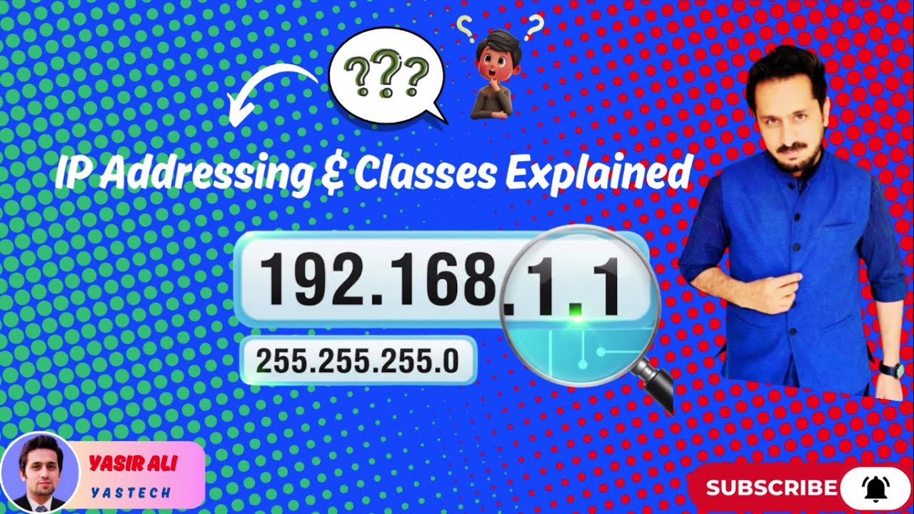 "IP Addressing and Subnet Mask Explained | Classes of IP Address ...