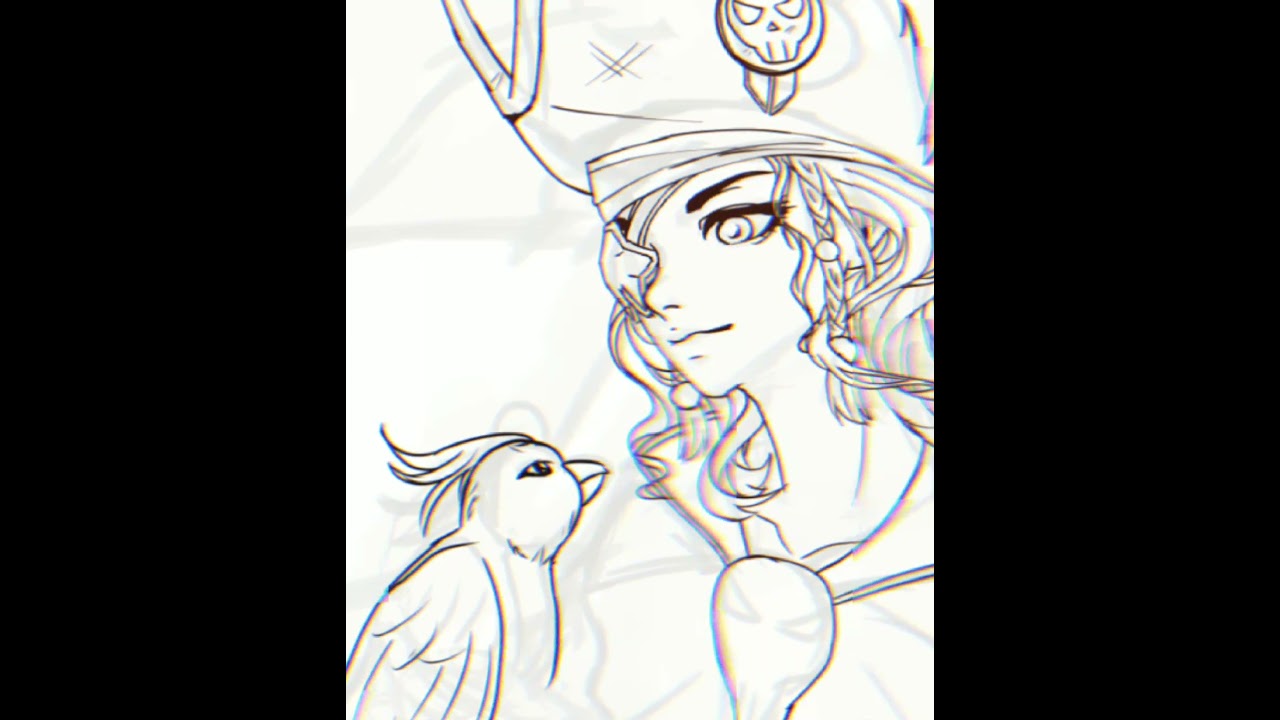 Ruby Pirate Parrot Skin Fanart | MLBB - YouTube