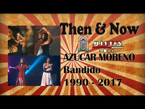[Then & Now] AZUCAR MORENO - Bandido 1990/ 2017 - YouTube