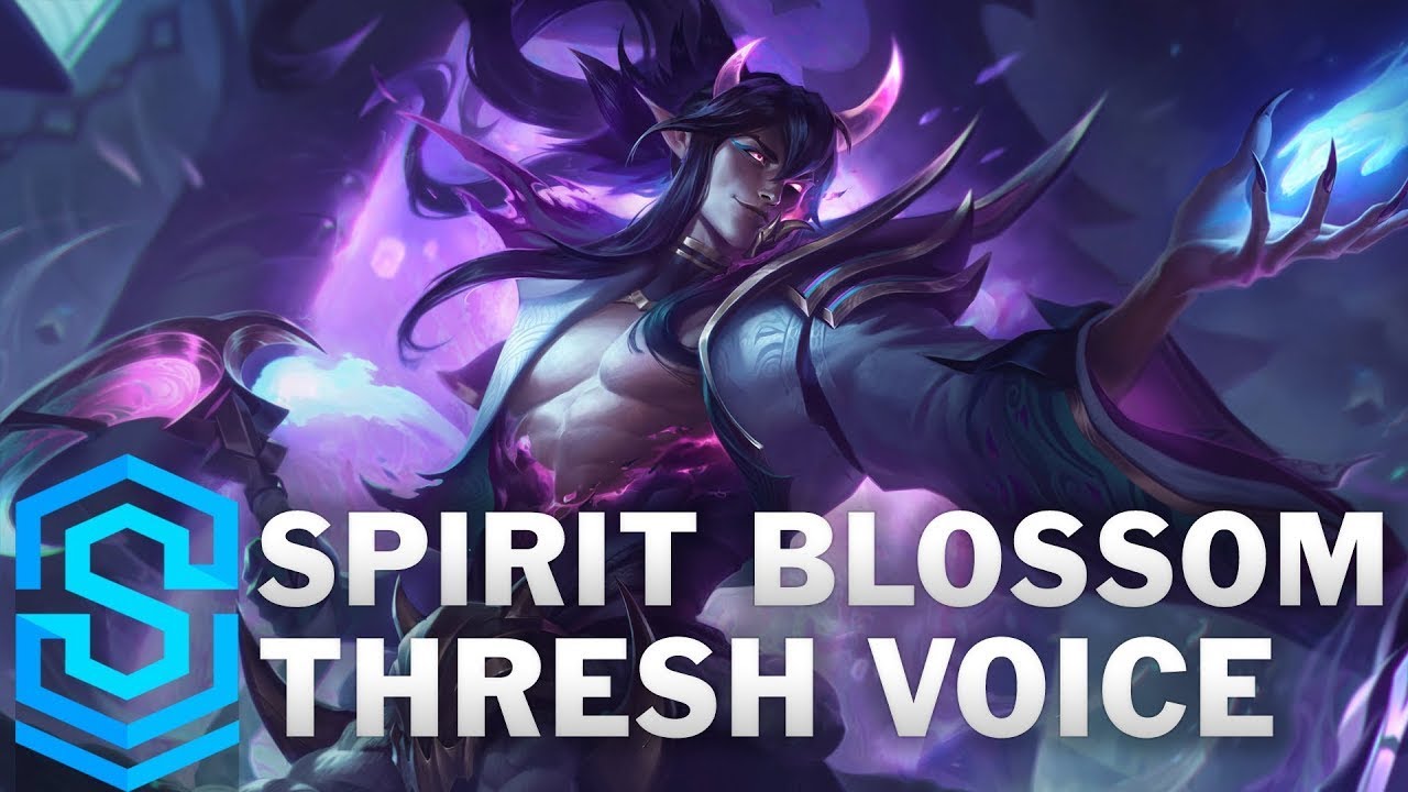 Spirit Blossom Thresh Special Interactions | Thresh Voice | Skin ...