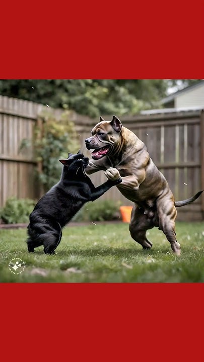 FUR-IOUS FIGHT|Cat vs Dog in EPIC Battle|#shorts #cat #cute - YouTube