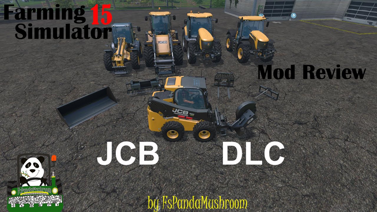 Farming Simulator 15 Mod Review Offical JCB DLC - YouTube