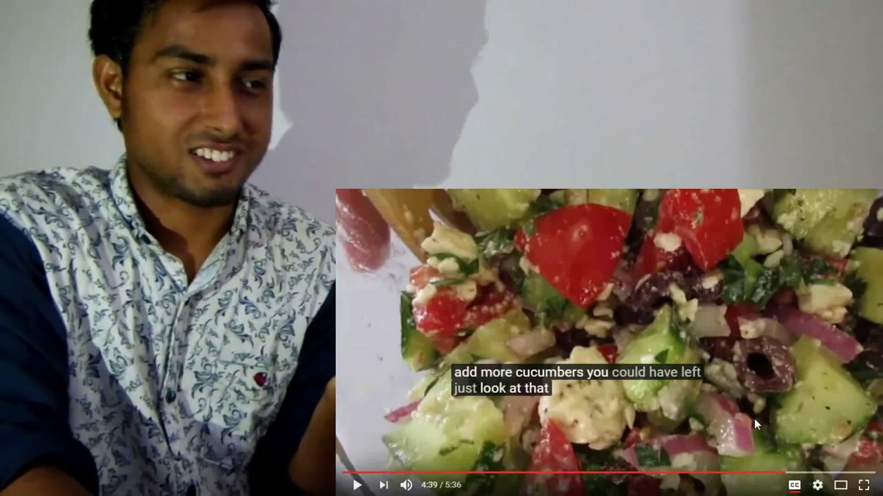 How To Make Traditional Greek Salad - How to Basic (Reaction) - YouTube