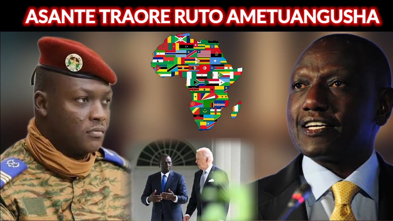 TRAORE ANAWAKATAA WAZUNGU RUTO ANAWAKUMBATIA TUNAIPELEKA WAPI AFRIKA ...