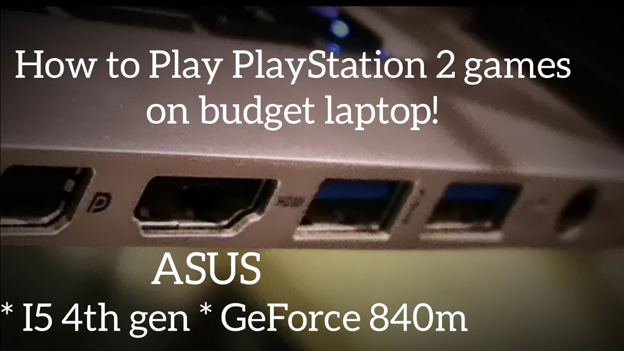 Toturial : PS2 played on GeForce 840m smoothly #ps2 #geforce840m - YouTube