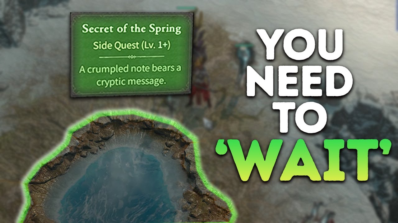 How To Complete Secret of the Spring Quest in Diablo 4 - YouTube