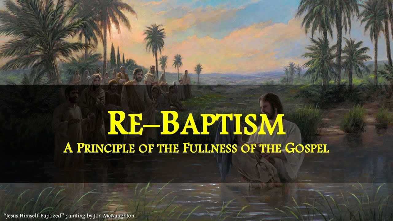 Re-Baptism - YouTube