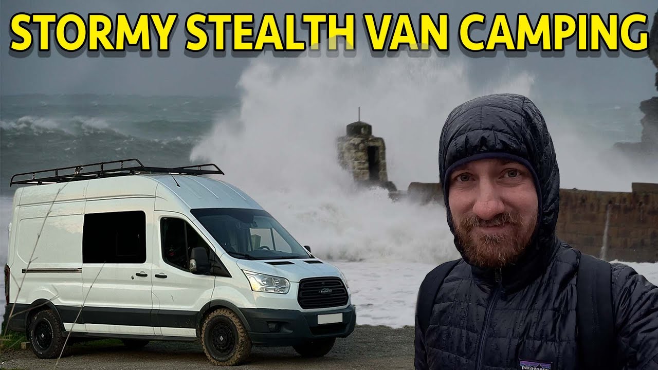 STORM CHASING & STEALTH VAN CAMPING - YouTube