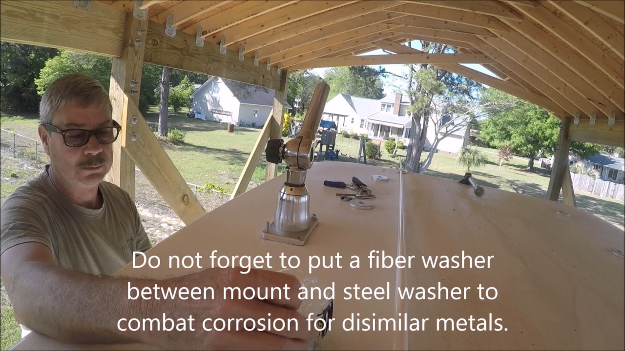 Outrigger install - YouTube