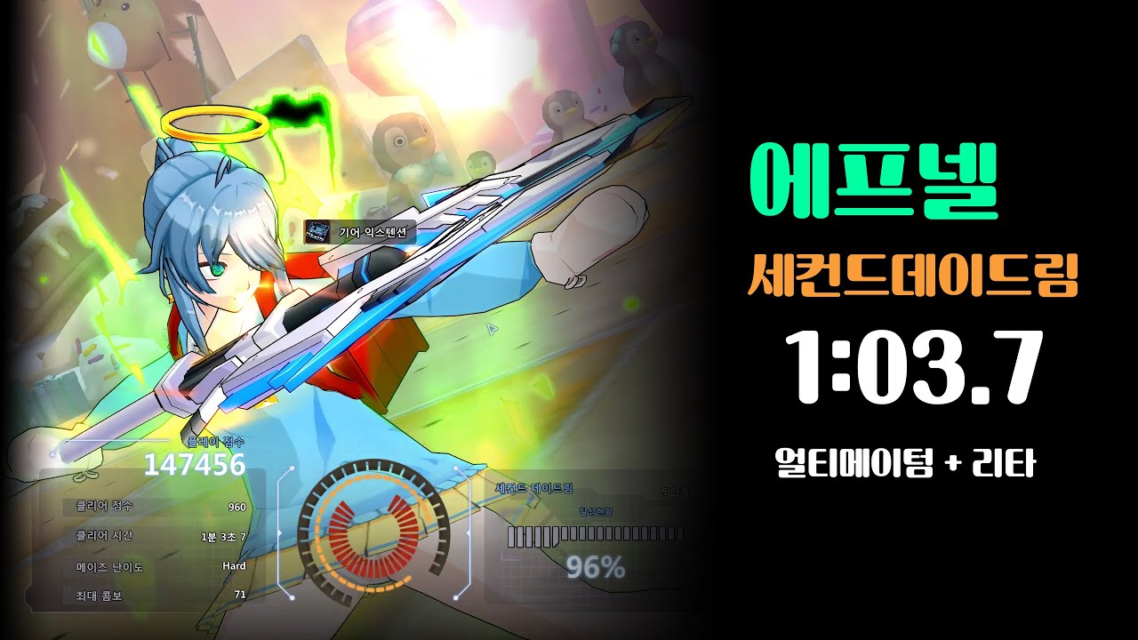 [Soulworker] Ephnel SecondDaydream 1:03.7 with Ultimatum - YouTube