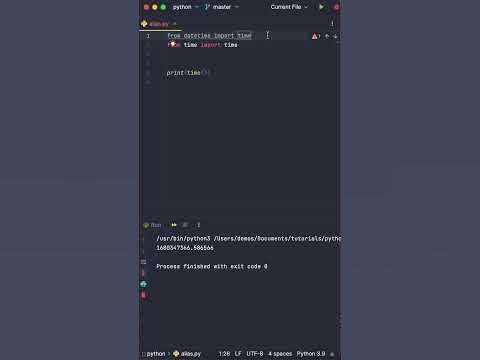 Python alias? #python #programming #pythontricks - YouTube