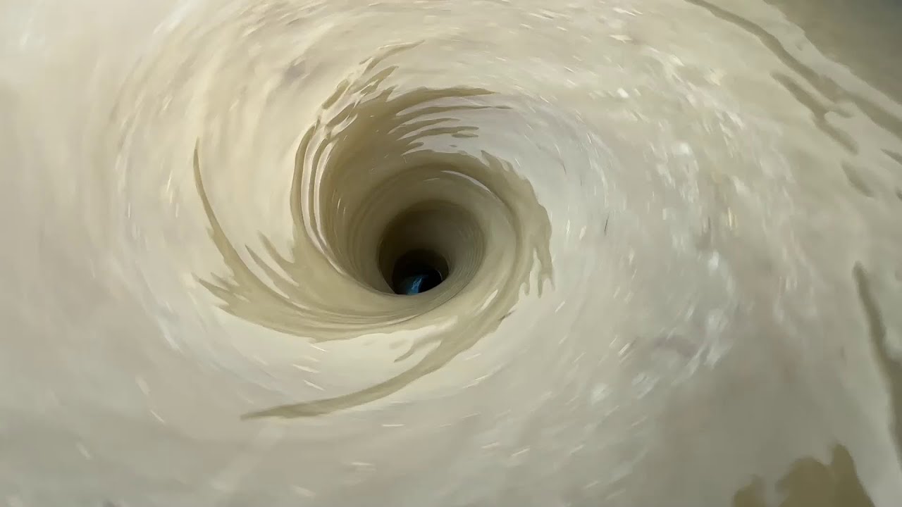 Relaxing whirlpool hole | mud whirlpool video | How to make Whirlpool 😍 ...