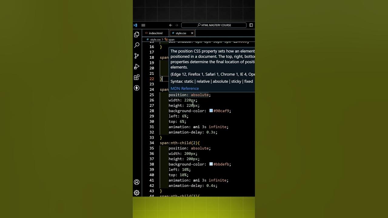 html css tricks #33 - YouTube