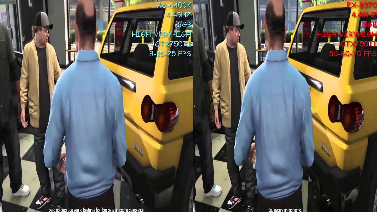 A6 6400K VS FX 8370 GTX750Ti GTA V Muy Altos 25vs60fps ORIGINAL a6-6400k-vs-fx-8370-gtx750ti-gta-v-muy-altos-25vs60fps-original