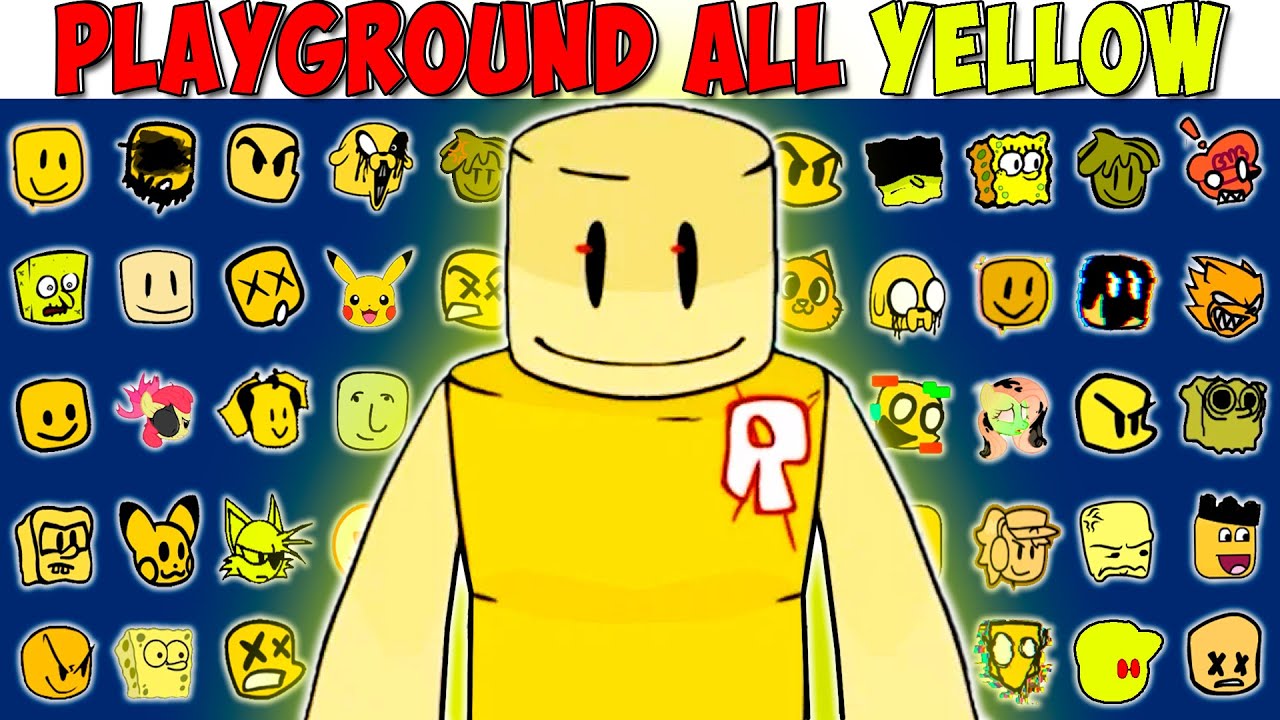 FNF Character Test | Gameplay VS My Playground | ALL Yellow Test #9 ...