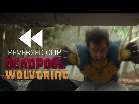 Deadpool & Wolverine Honda Odyssey Fight in Reverse - YouTube