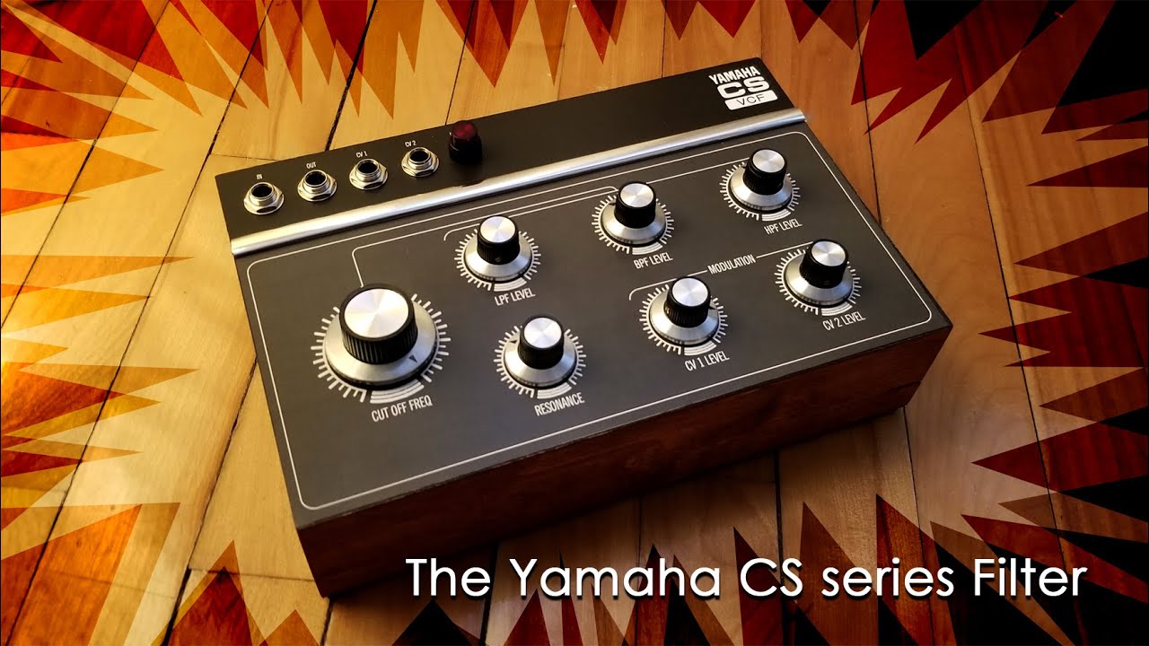 The Yamaha CS Filter in a box - DIY projects - YouTube