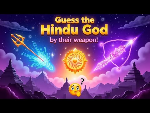 Guess the hindu god by their weapon 🔱 | Hindu mythology quiz | Fun challenge