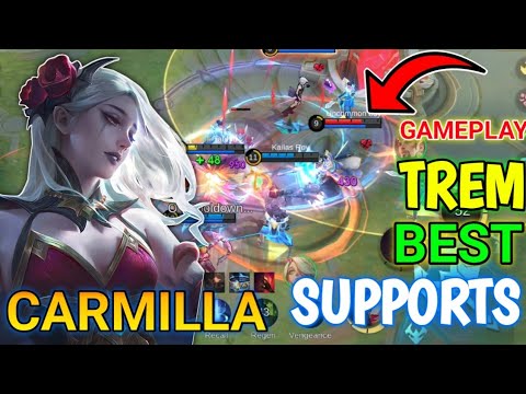 CARMILLA TREM BEST SUPPORTS CARMILLA BEST BUILD| Carmilla Tank build ...