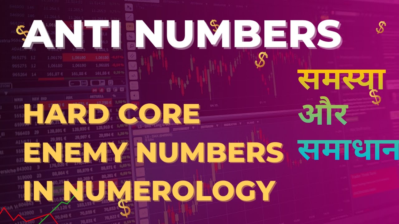 anti numbers numerology l Hard core enemy numbers l antinumber 1-8 l ...