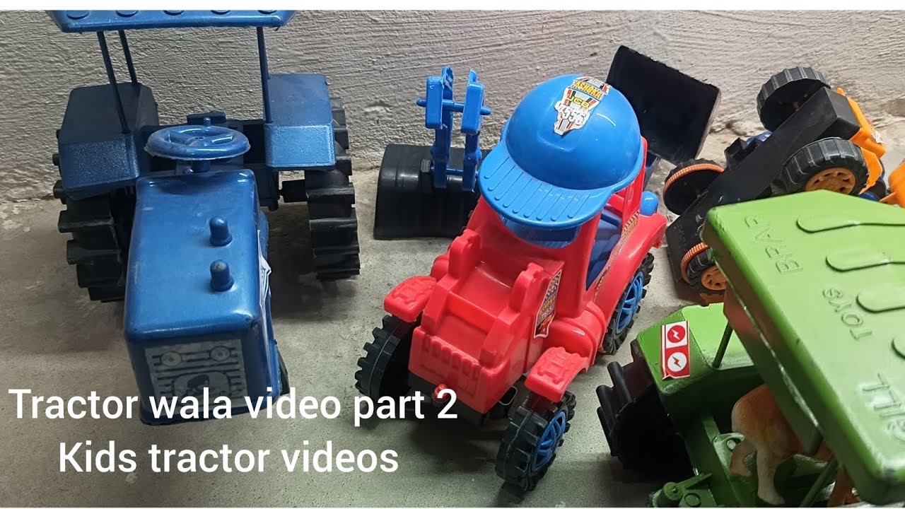 tractor wala video part 2|kids tractor videos #tractor #kidsvideos # ...