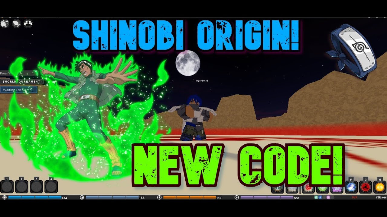 Shinobi Origin- NEW CODE($1500)!/Talk on a few things! - YouTube