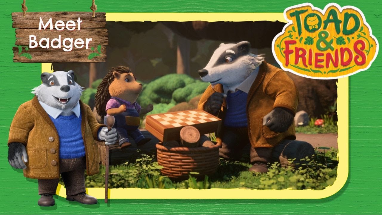 Let's Meet The Wise Old Badger 🦡 Toad & Friends Official : Lovely ...