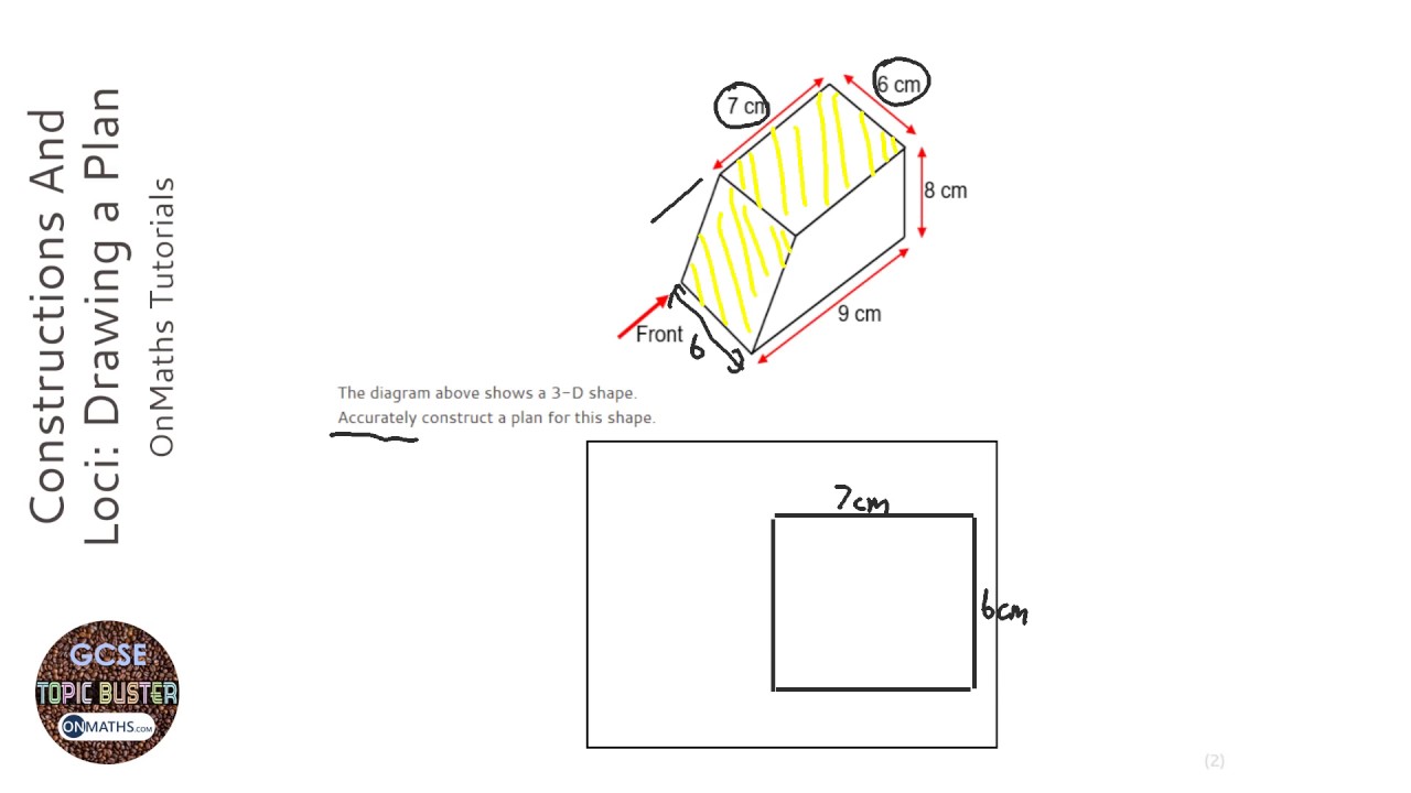 Constructions And Loci: Drawing a Plan (Grade 3) - OnMaths GCSE Maths ...