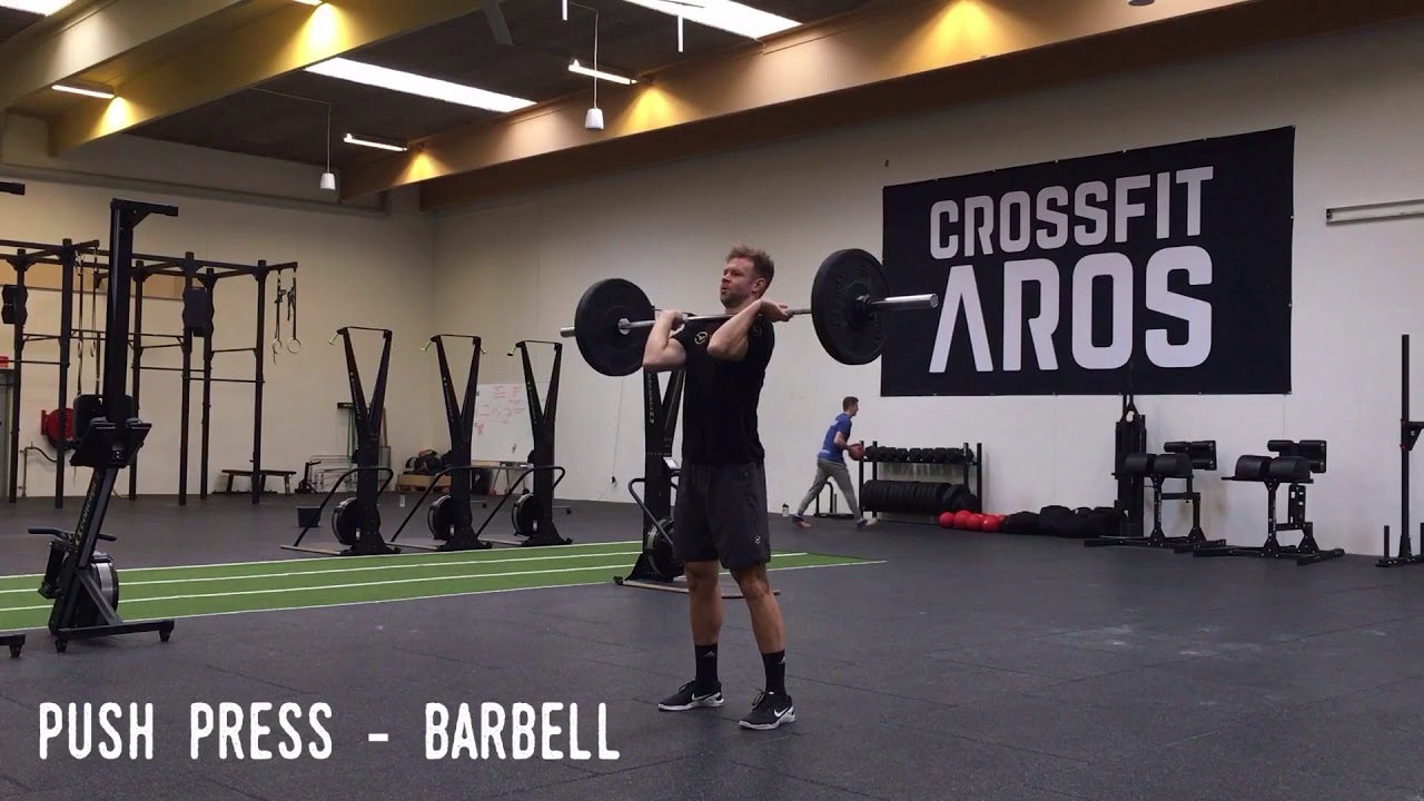 Push Press - Barbell - YouTube