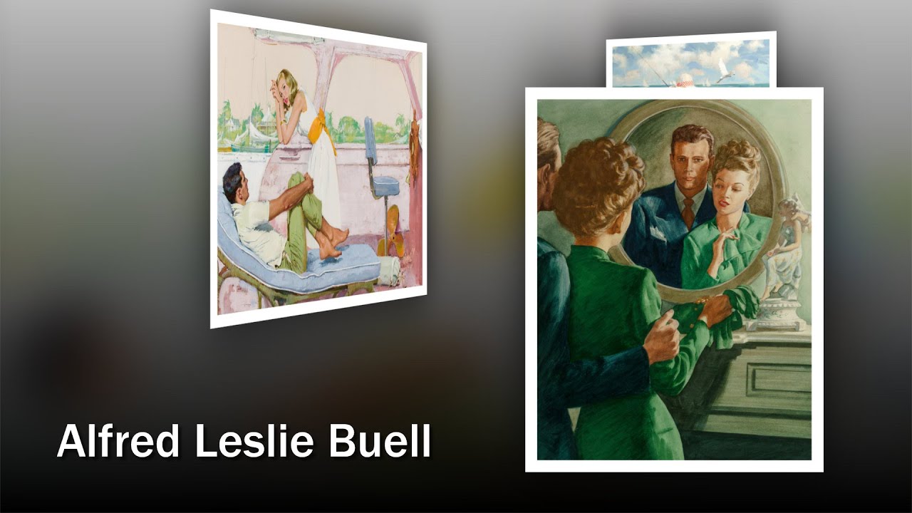 Alfred Leslie Buell (Al Buell) - The Great American Pin-Up - YouTube