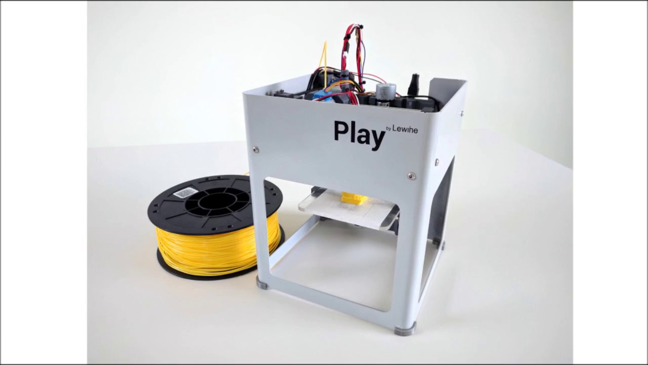 Printing with a 139€ 3D printer - Play 3D LC - YouTube