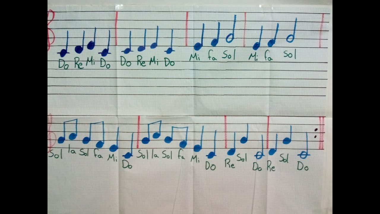 Martinillo melódica tutorial - YouTube