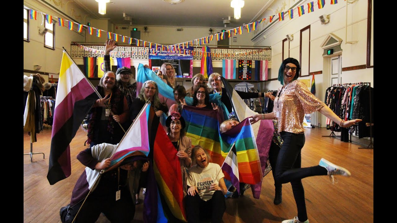 Trans and Gender Diverse clothing swap - YouTube