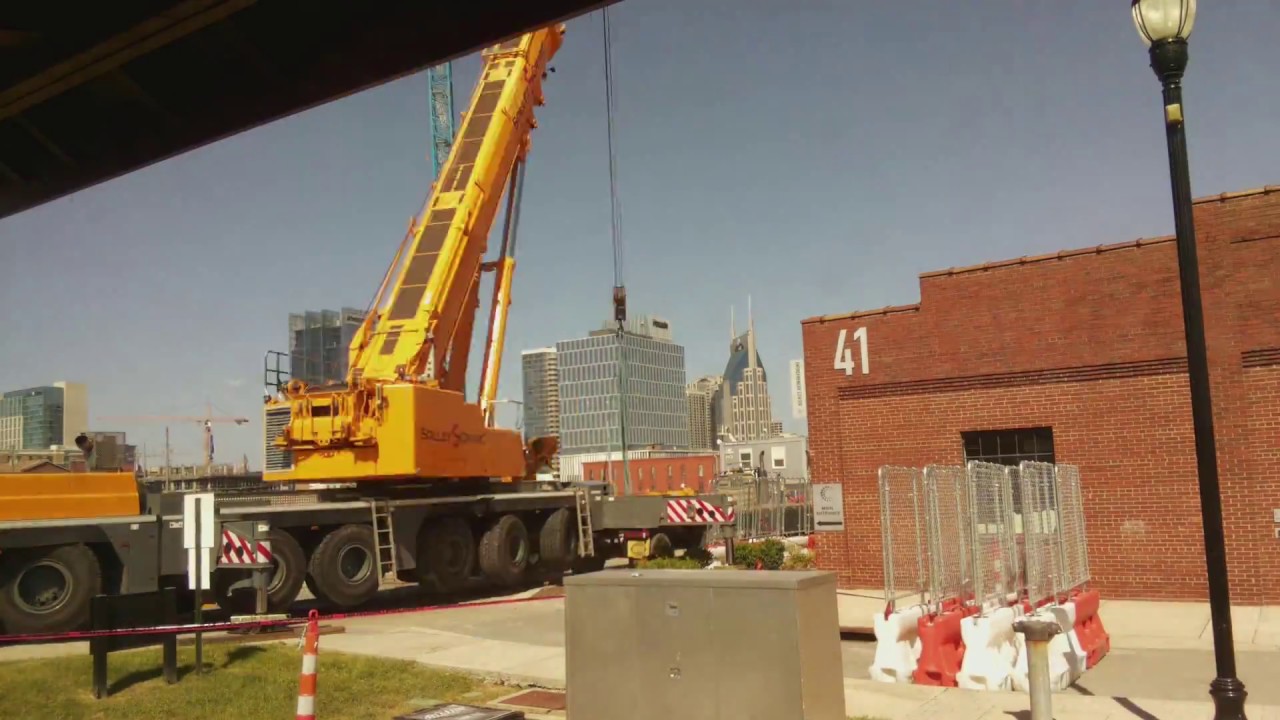 September 2018 Peabody Plaza Construction Timelapse - YouTube