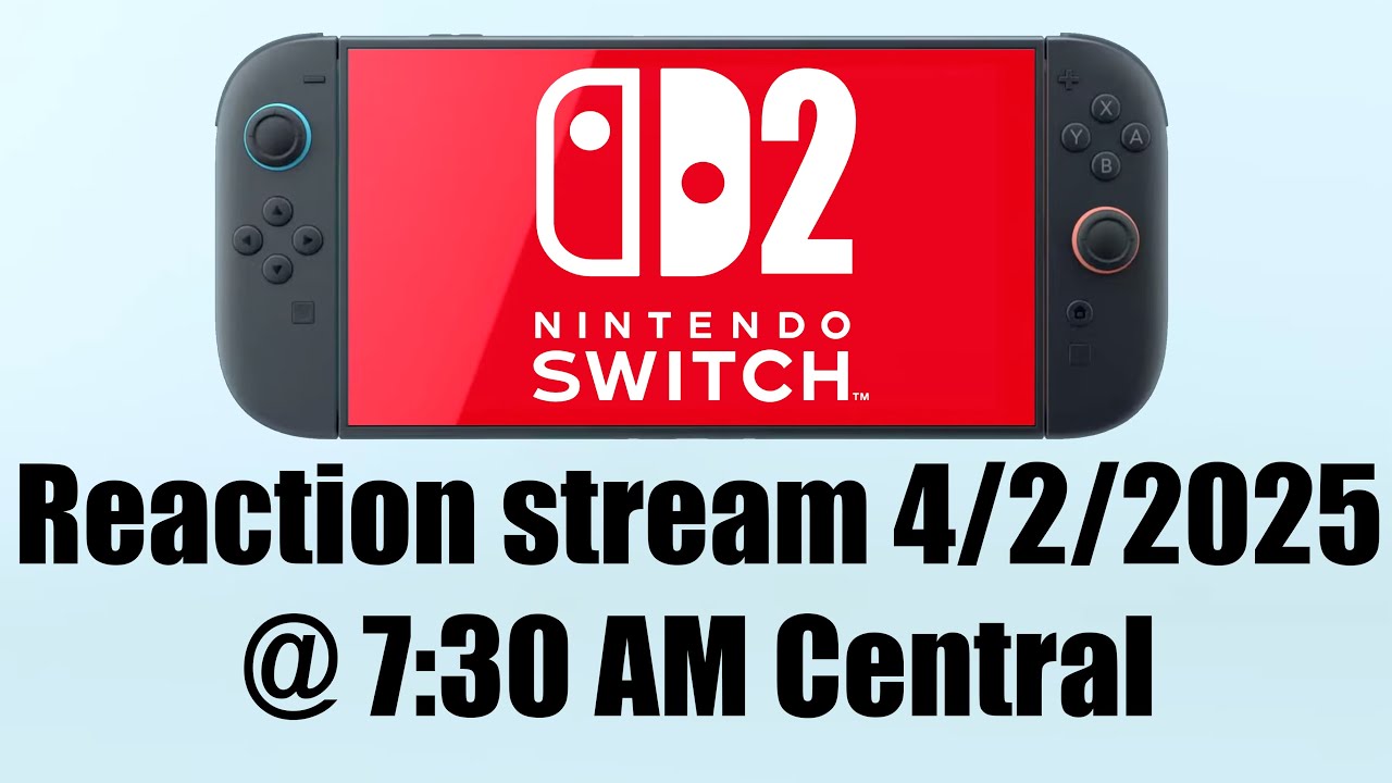 Join me for the Switch 2 event tomorrow morning! - YouTube