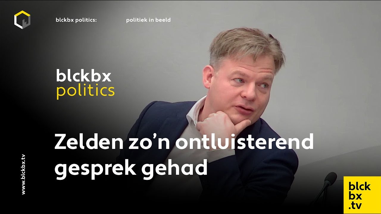 Omtzigt heeft zelden zo'n ontluisterend gesprek meegemaakt - YouTube