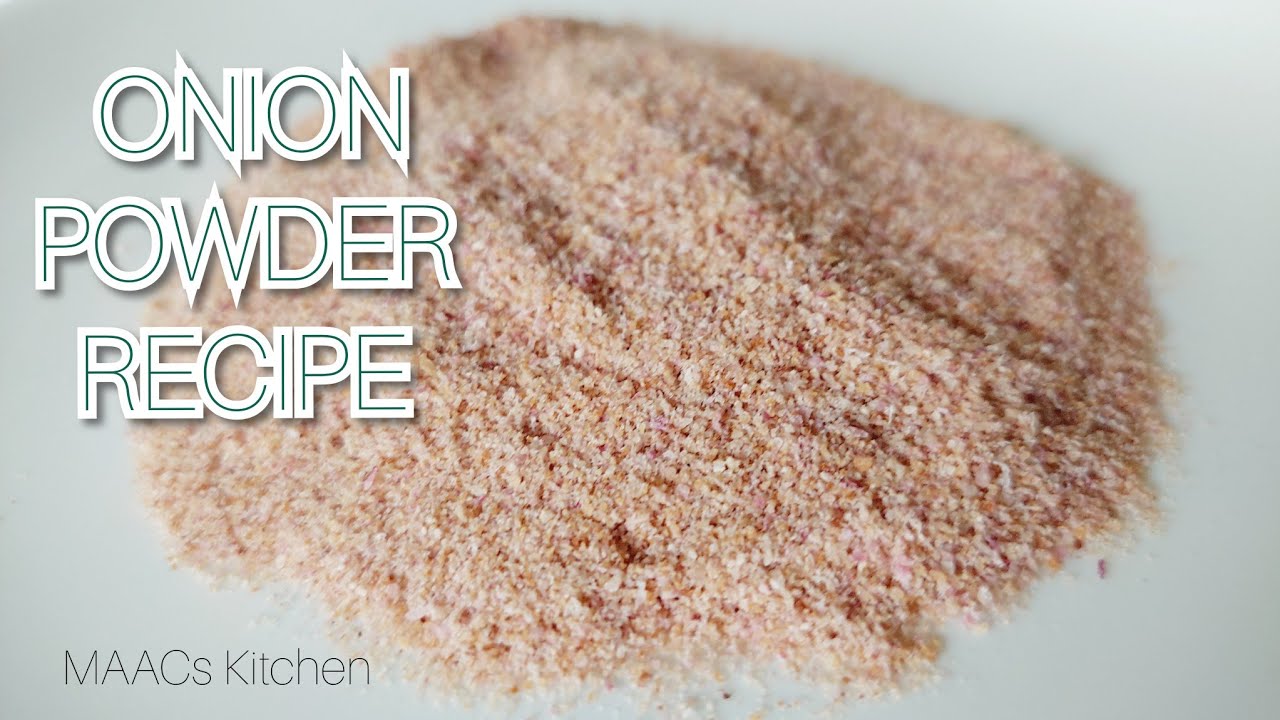 How To Make Onion Powder To Get Onion Color Or Off White Color Without ...