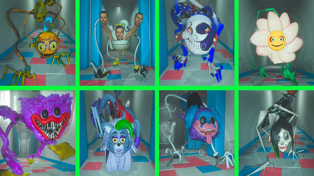 All New JUMPSCARE of FINAL BOSS Poppy Playtime 2+3 (mommyisbeldam poppy ...